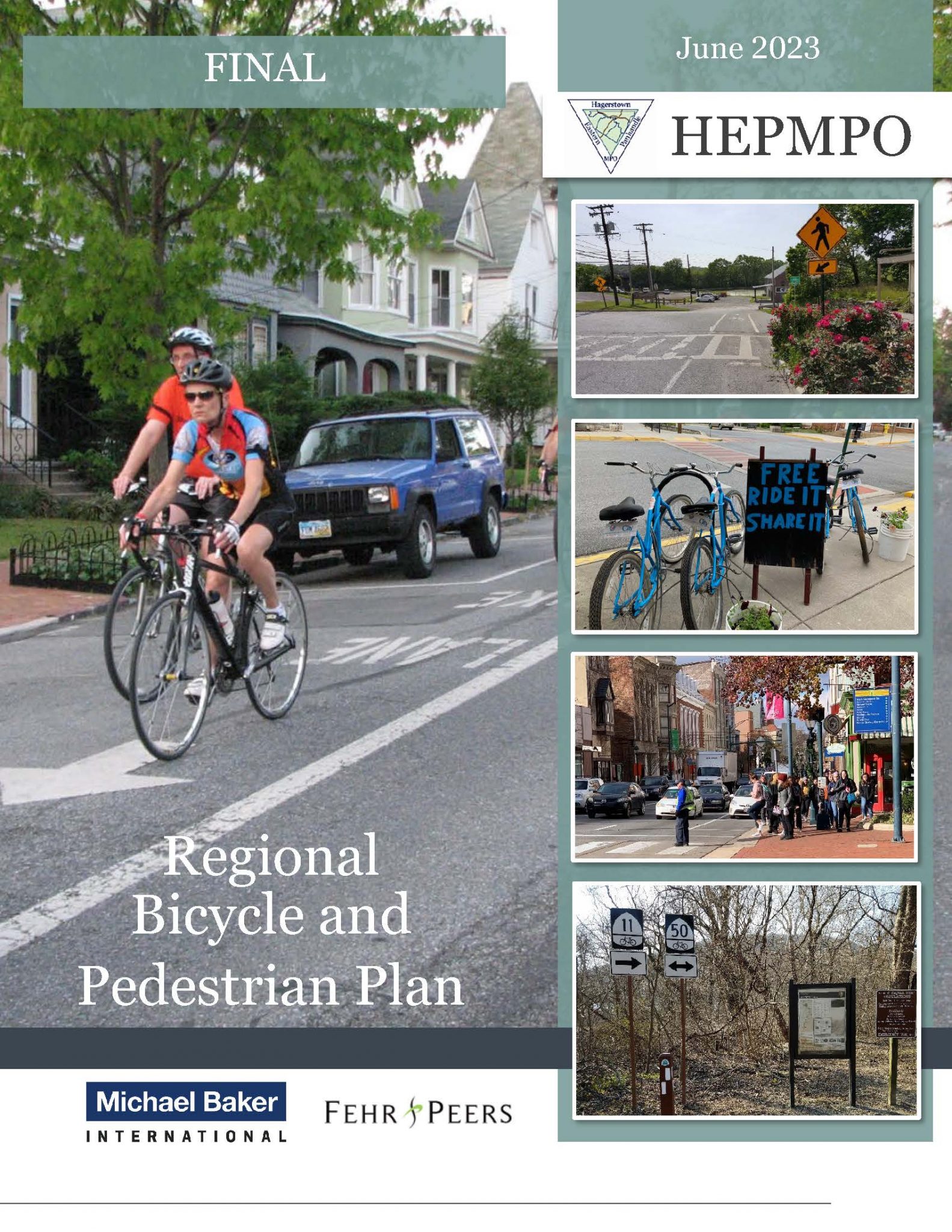 Regional Bicycle and Pedestrian Plan (2023) | Hagerstown/Eastern ...